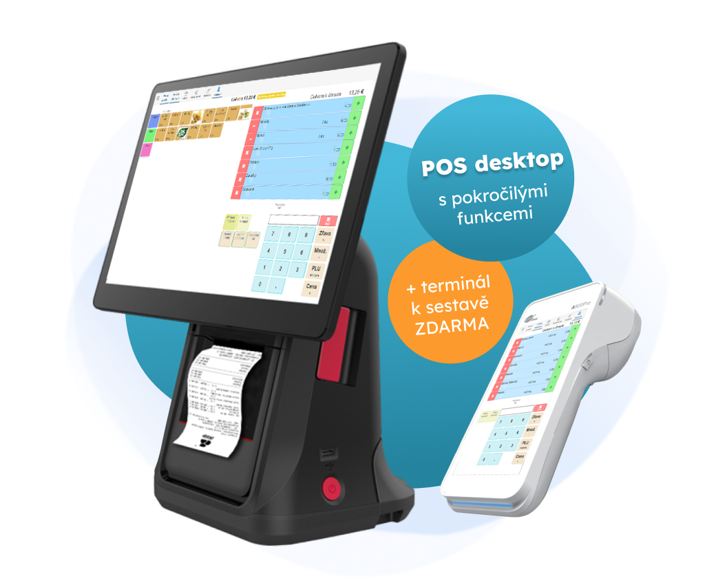 X-POS Full touch 15" - iKelp Pokladna
